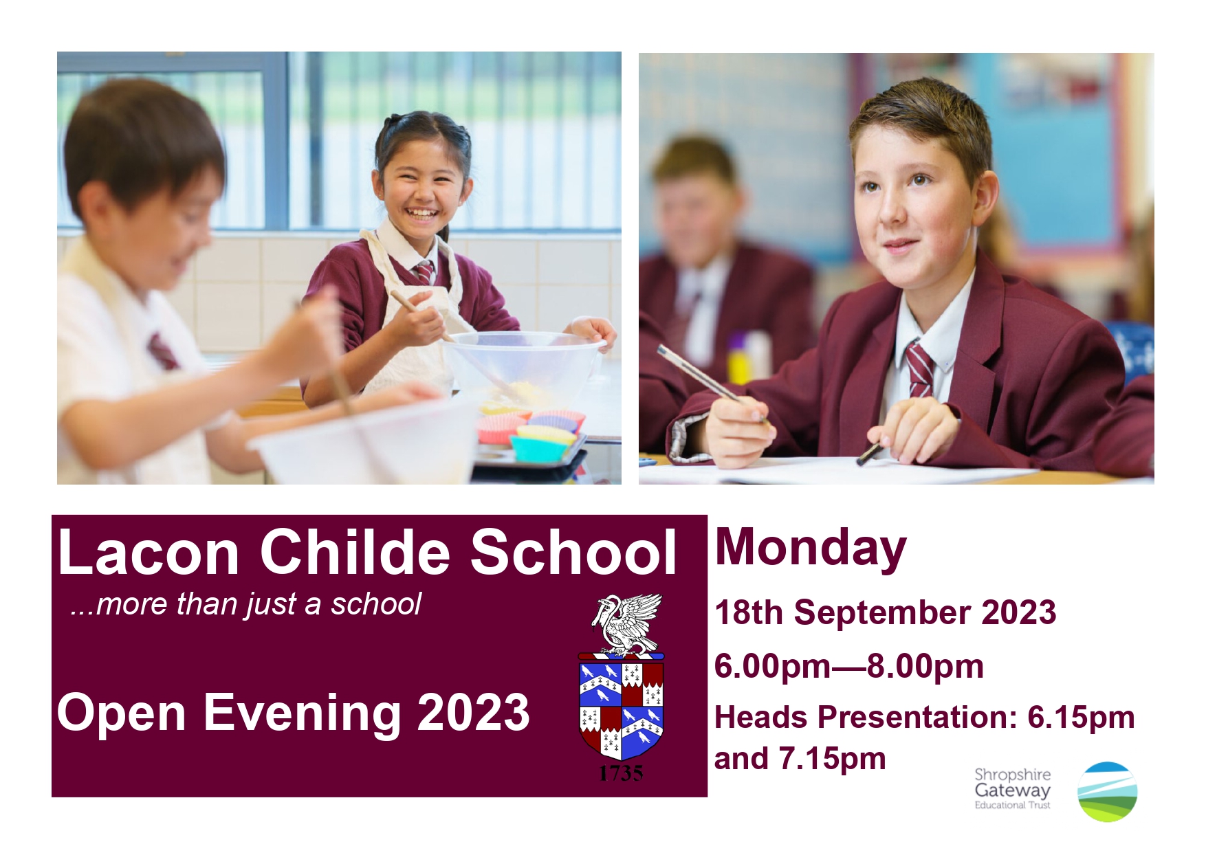 Home | Lacon Childe School